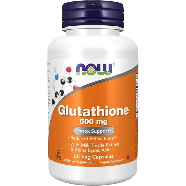 NOW FOODS Glutathione 60 Capsules