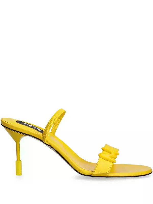 MSGM 85mm Logo-plaque Sandals