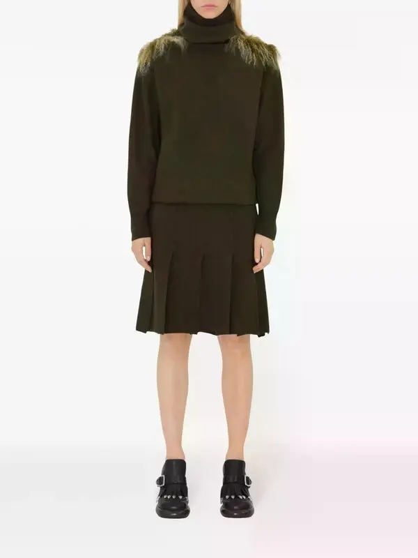 Burberry Wool Mini Dress
