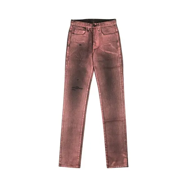 SP5DER X Levi's Metallic Wash Jeans - Pink