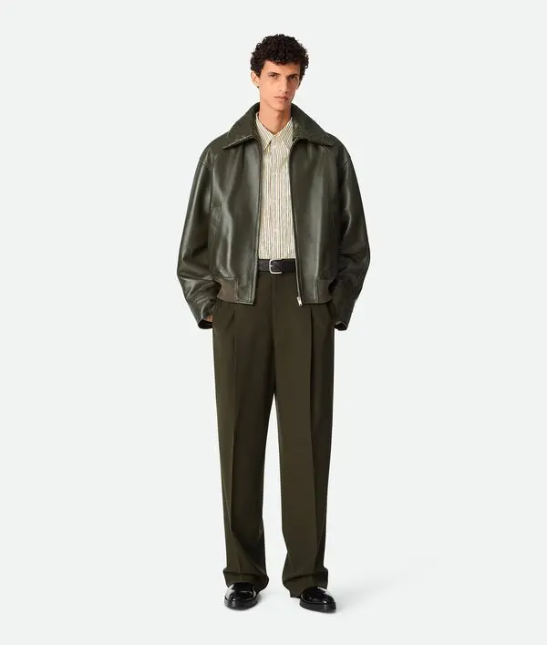 Bottega Veneta Leather Blouson