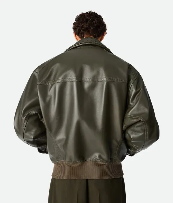 Bottega Veneta Leather Blouson