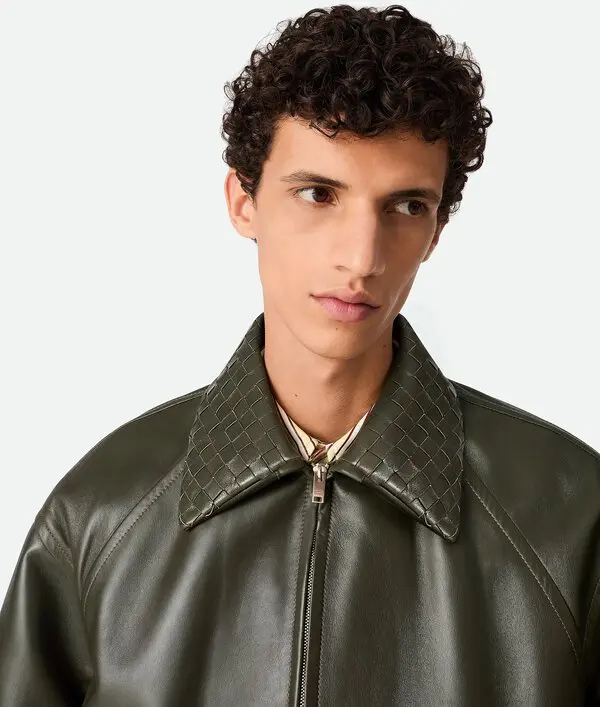 Bottega Veneta Leather Blouson