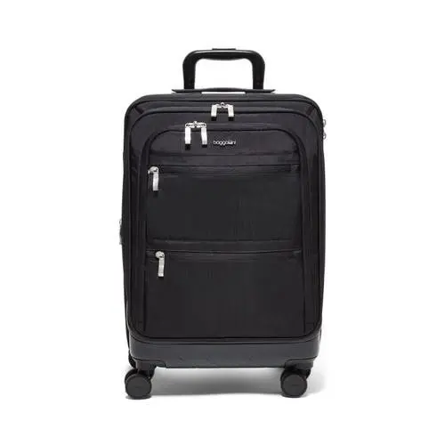 BAGGALLINI 22in 4 Wheel Hybrid Carry-on - Black