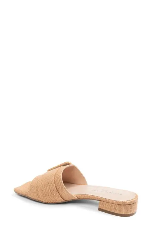 PATRICIA GREEN Bali Raffia Slide Sandal
