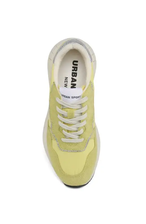 J/SLIDES NYC Sonio Sneaker - Yellow