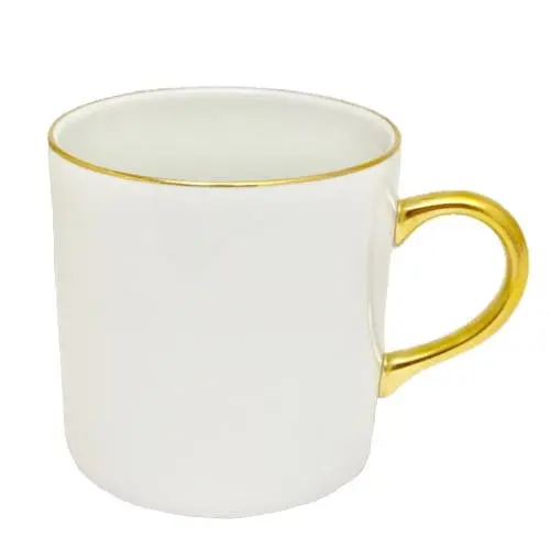 ANNA WEATHERLEY Antique White Gold Mug - White/gold