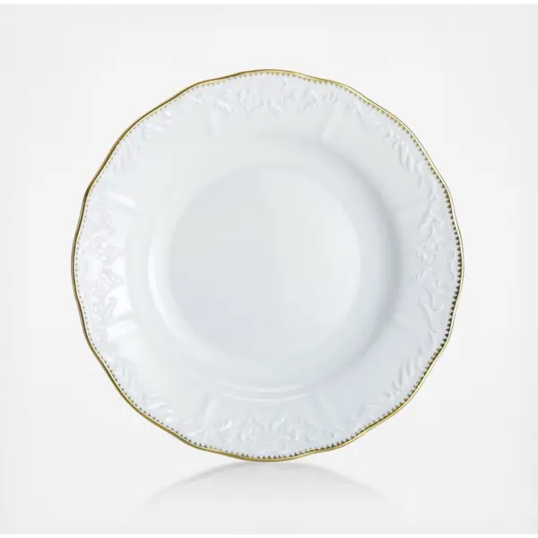 ANNA WEATHERLEY Simply Anna Soup Bowl - White/gold