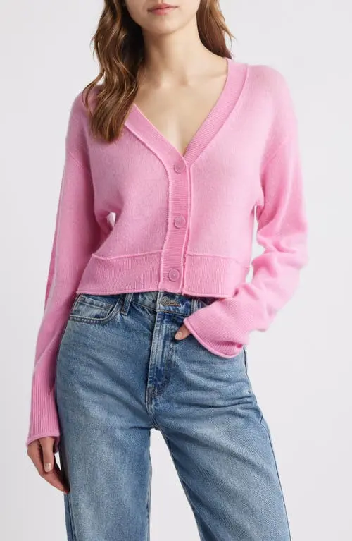 LoveShackFancy Lawrence Cashmere Crop Cardigan