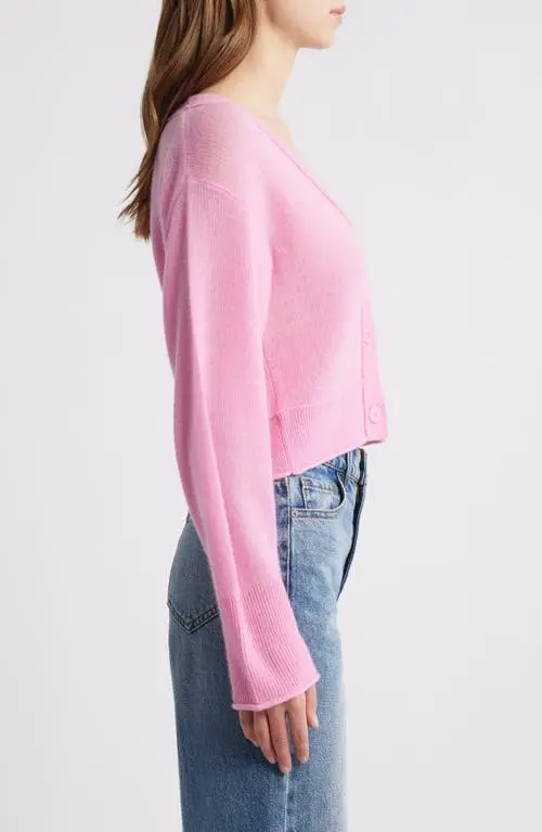 LoveShackFancy Lawrence Cashmere Crop Cardigan
