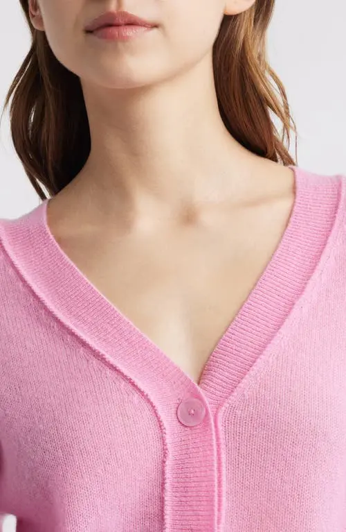 LoveShackFancy Lawrence Cashmere Crop Cardigan
