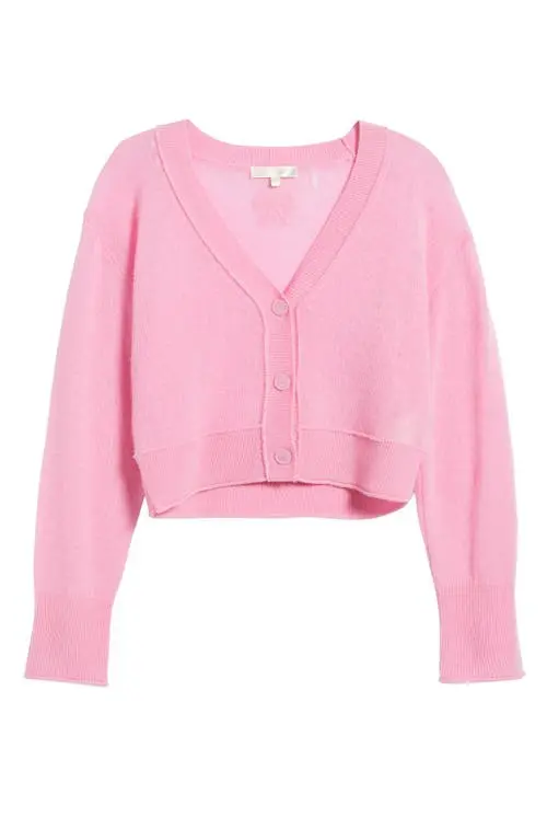 LoveShackFancy Lawrence Cashmere Crop Cardigan