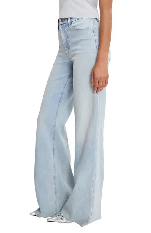 Good American Soft-tech Good Waist Palazzo Jeans - Indigo1145
