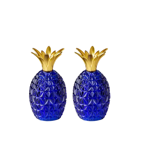 MARIO LUCA GIUSTI Caterina & Vittoria Salt And Pepper Shakers - Blue