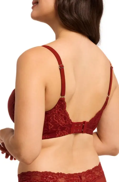 MONTELLE INTIMATES Ayla Wireless Bra - Chili