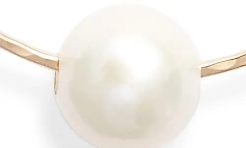 KIARA BY KI-ELE Ki-ele Alii Large Freshwater Pearl Hoop Earrings