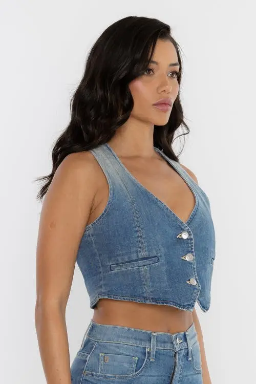 RUDES DENIM Adriana Vest