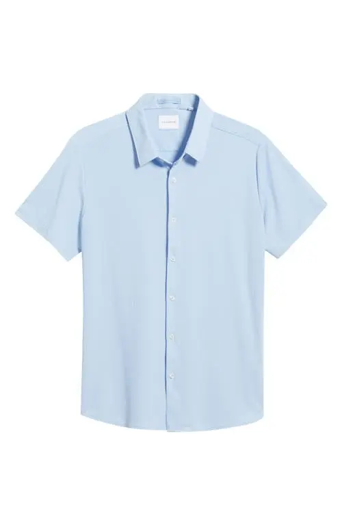 7 Diamonds Alldridge Short Sleeve Button-up Shirt - Ice Blue