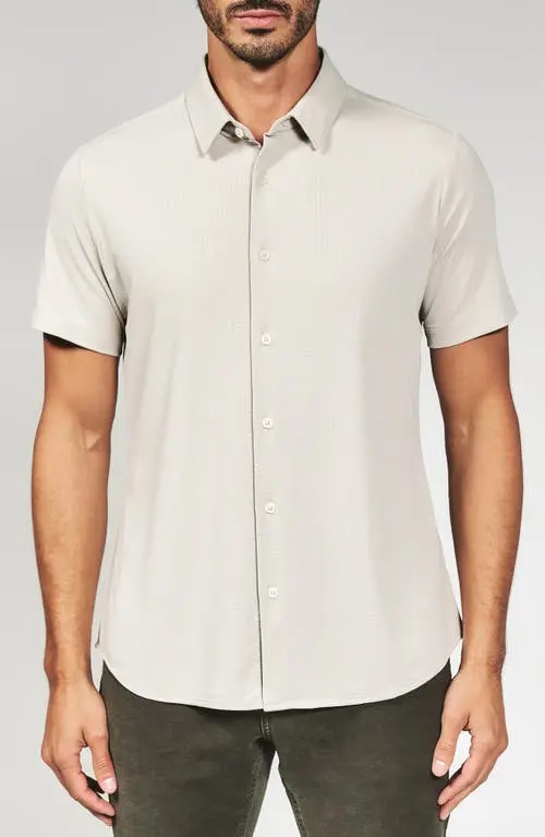 7 Diamonds Alldridge Short Sleeve Button-up Shirt - Sand
