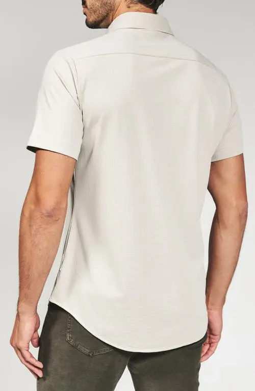 7 Diamonds Alldridge Short Sleeve Button-up Shirt - Sand