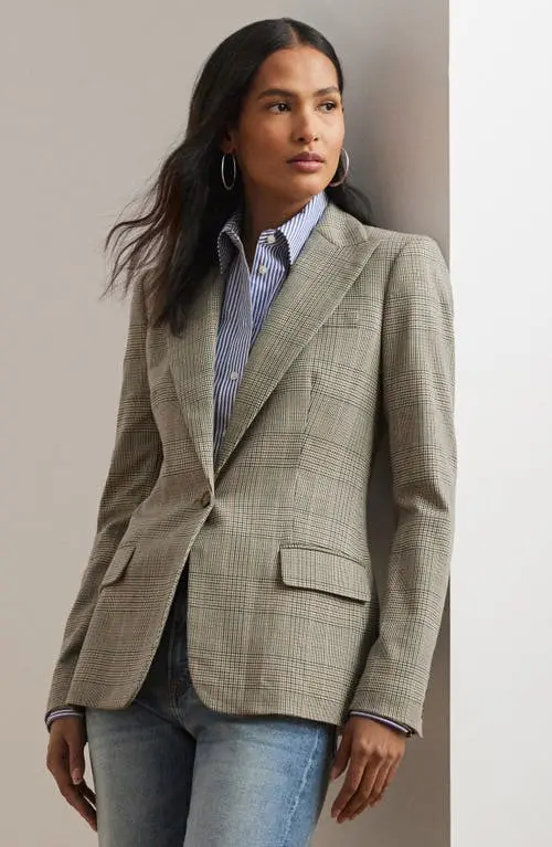 Ralph Lauren - Lauren Ralph Lauren Glen Plaid Twill Blazer