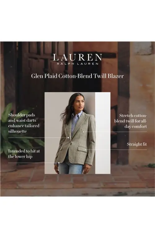 Ralph Lauren - Lauren Ralph Lauren Glen Plaid Twill Blazer