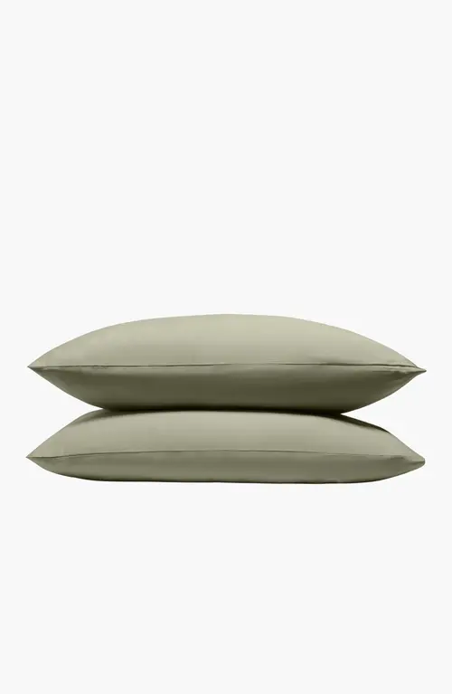 ITALIC Luxe Australian Sateen Pillowcase Set - Moss