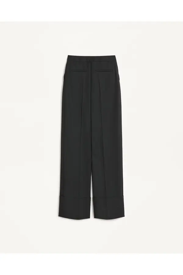 Valentino Garavani Virgin Wool Pants - Black