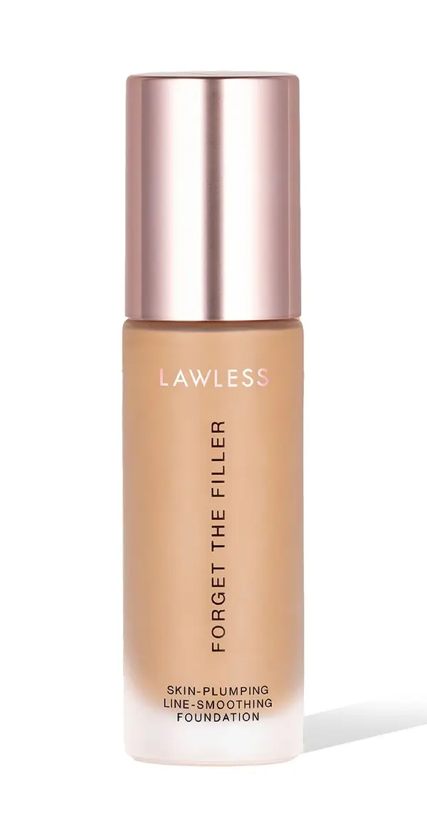 LAWLESS Forget The Filler Foundation 1.0 Oz/30 - 11m - Medium With Warm Golden Undertones