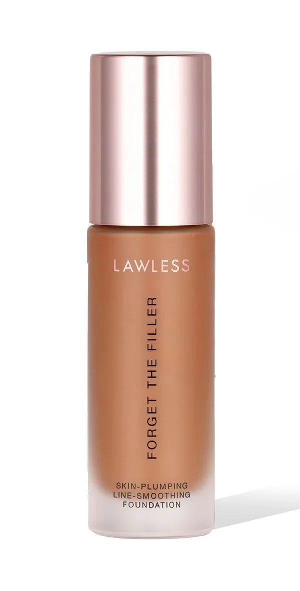 LAWLESS Forget The Filler Foundation 1.0 Oz/30 - 18t - Deep Tan With Warm Undertones