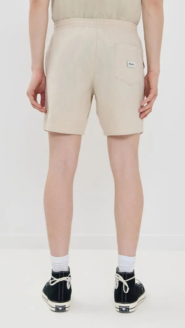 RHYTHM Classic Linen Jam Shorts - Sand