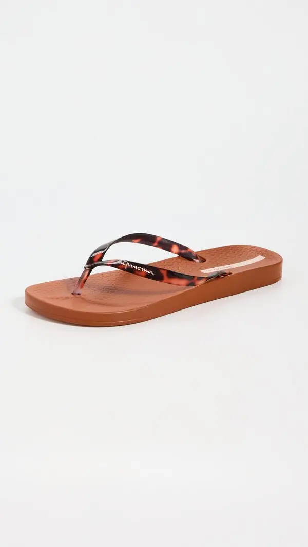 Ipanema Flip Flops With Tortoise Straps