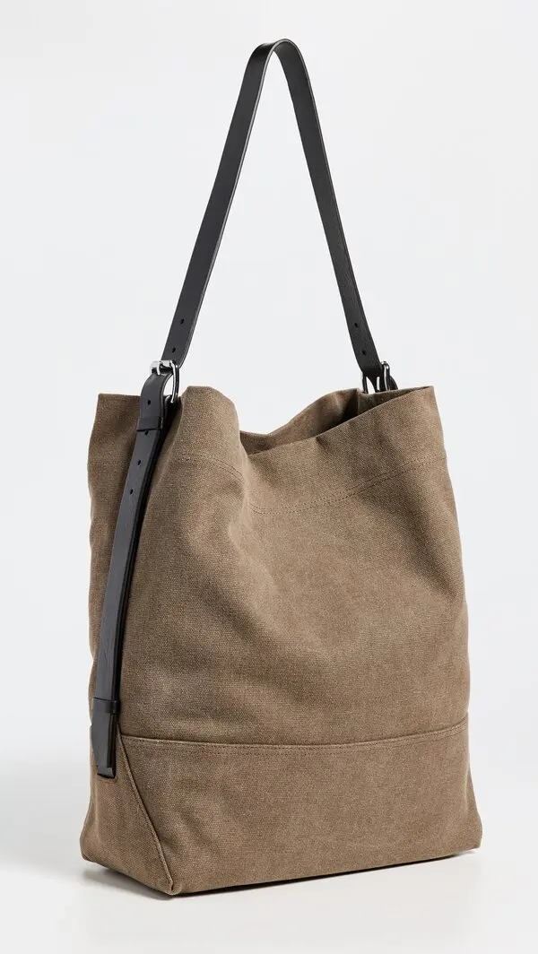 LEMAIRE Belted Canvas Tote Bag - Sisal