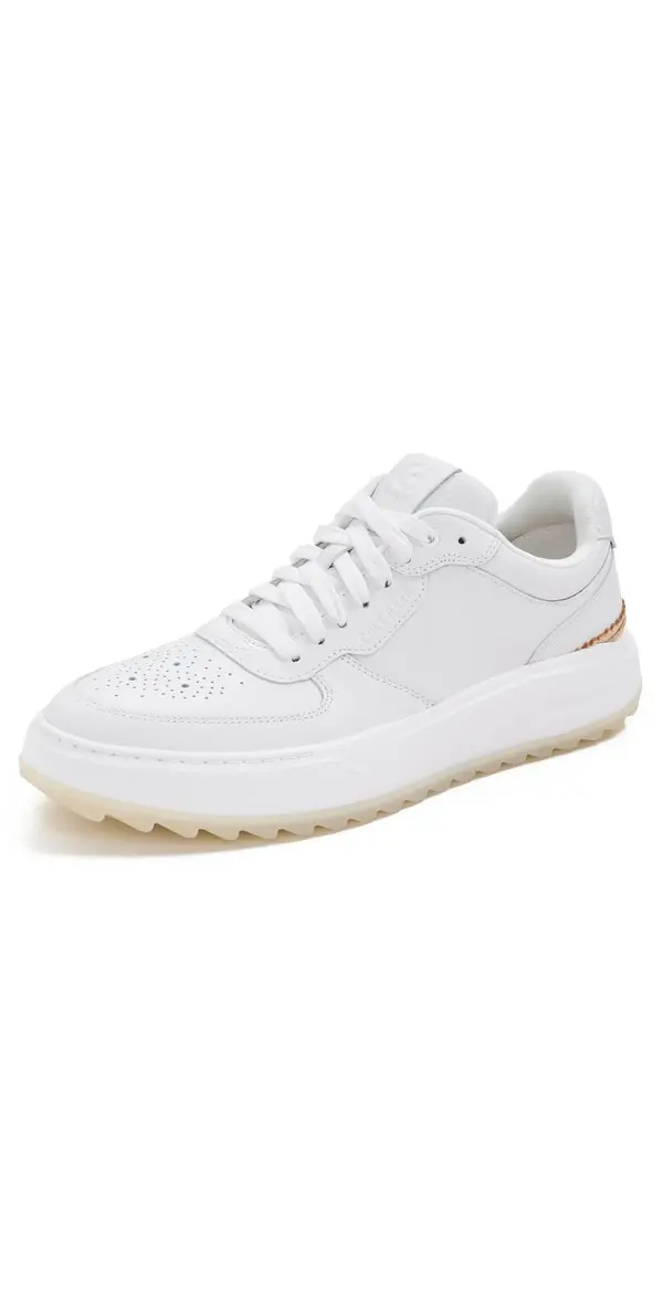 Cole Haan Grandpro Crossover Golf Sneakers - Optic White