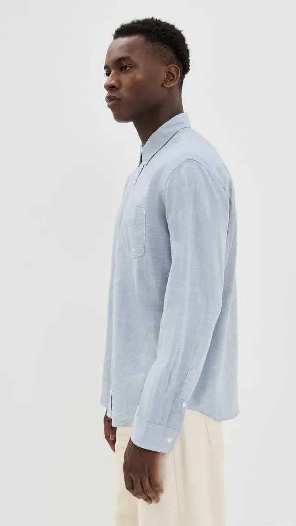 Rails Wyatt Relaxed Fit Shirt - Tidal Etch