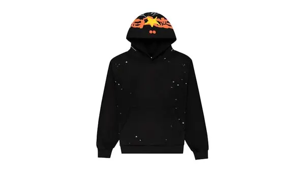 SP5DER Heavy Web Hoodie - Black