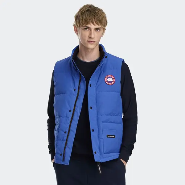 Canada Goose Freestyle Crew Pbi Vest - Pbi Blue