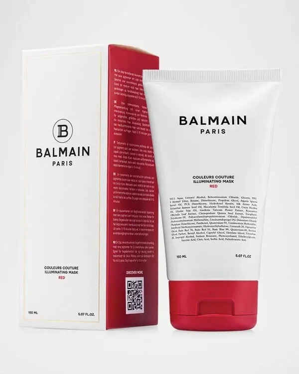 ROZ HAIR Couleurs Couture Illuminating Mask - Red