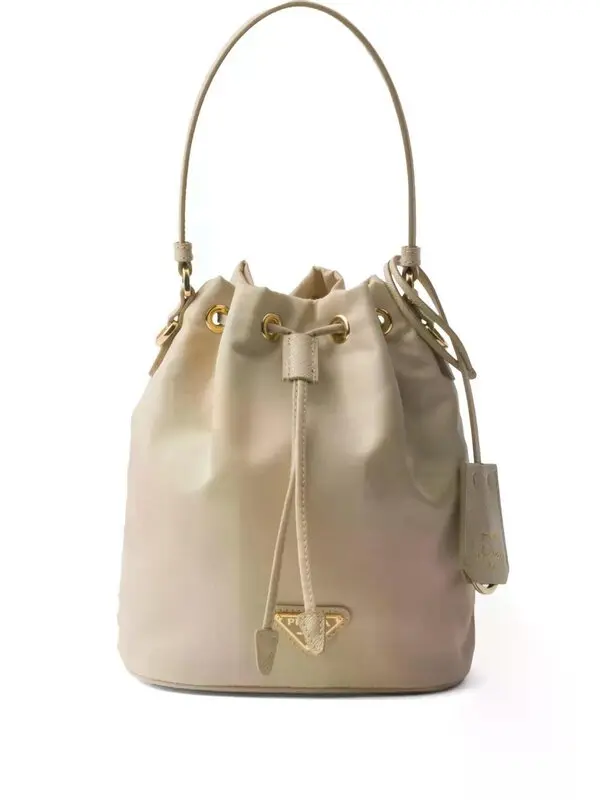 Prada Re-edition 1978 Mini Re-nylon Bucket Bag - Neutrals
