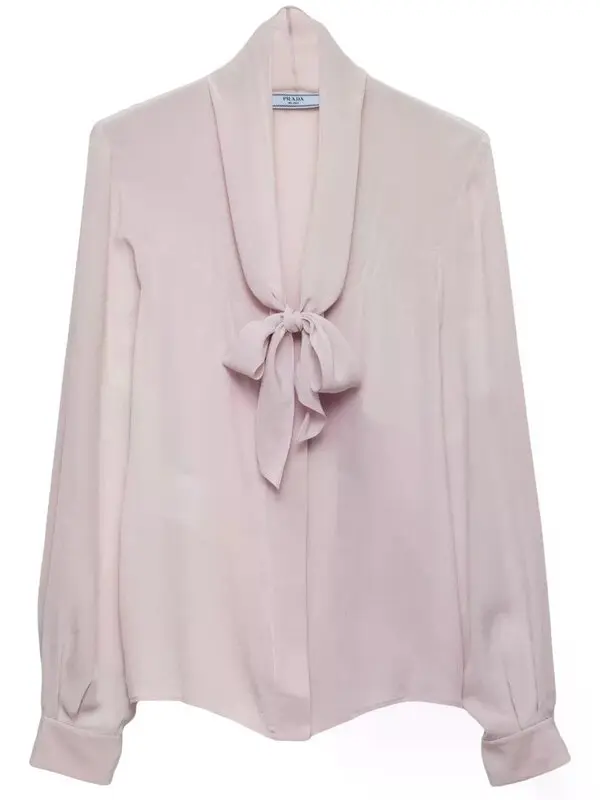 Prada Marocain Blouse