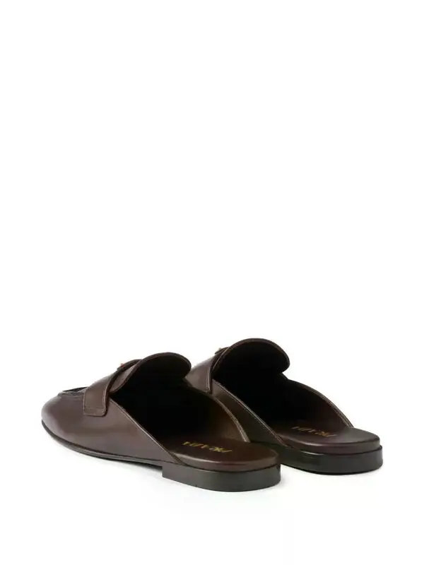 Prada Leather Slippers
