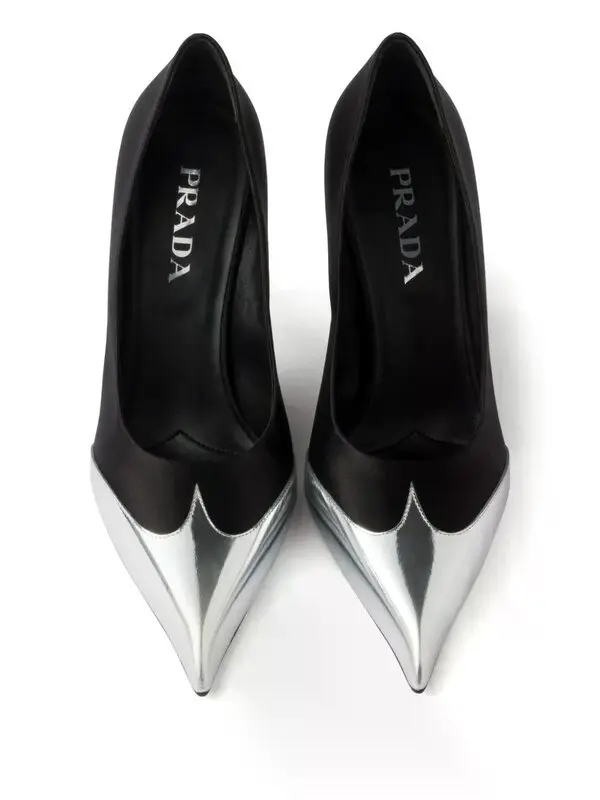 Prada 85mm Satin-finish Pumps