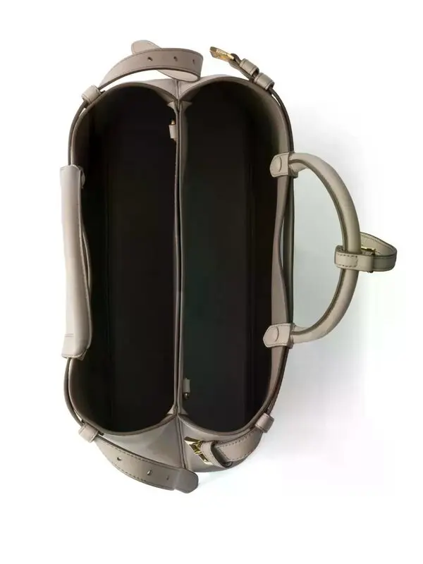 Prada Medium Buckle Tote - Grey