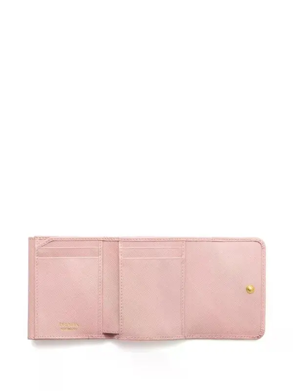 Prada Leather Logo Wallet