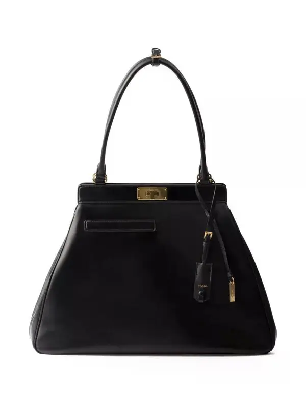 Prada Large Leather Tote Bag