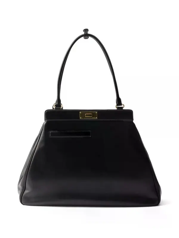 Prada Large Leather Tote Bag