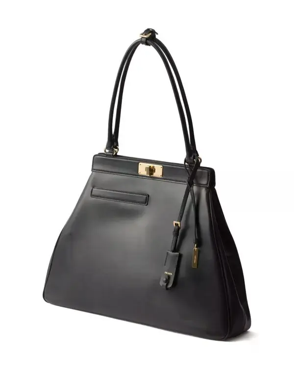 Prada Large Leather Tote Bag