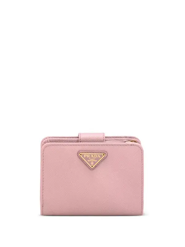 Prada Small Leather Wallet - Pink