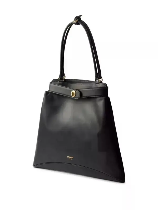 Prada Carey Large Leather Tote
