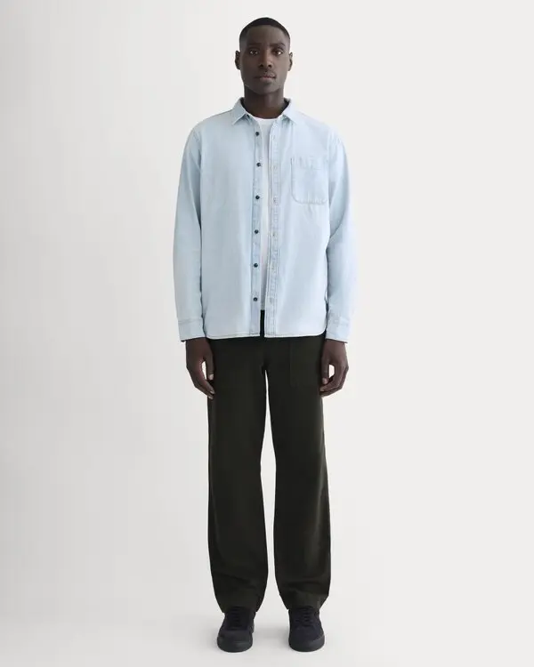 Everlane Canvas Relaxed Pant - Black